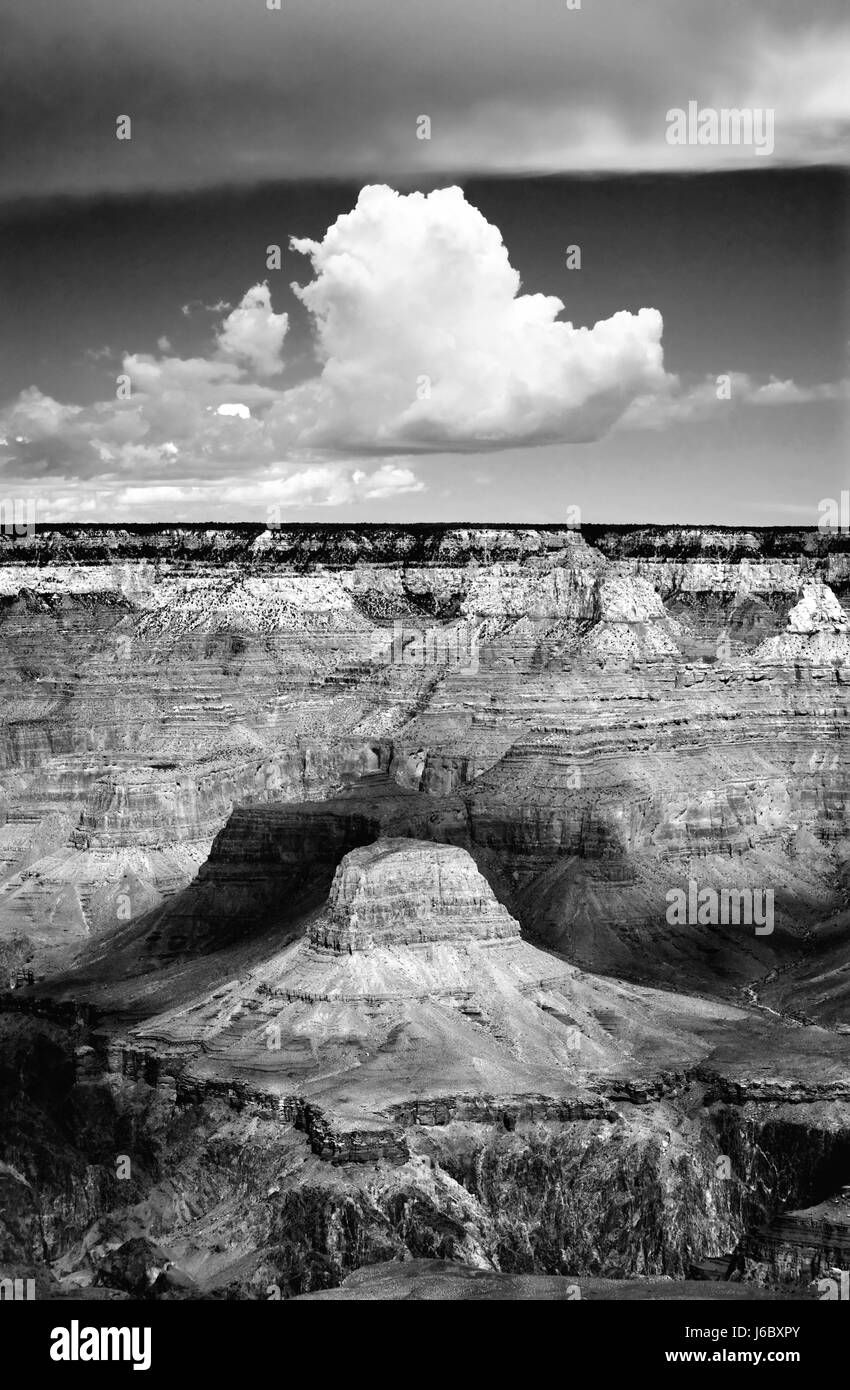 cloud arizona Canyon cliff grand magnific storm rim firmament sky gale ...