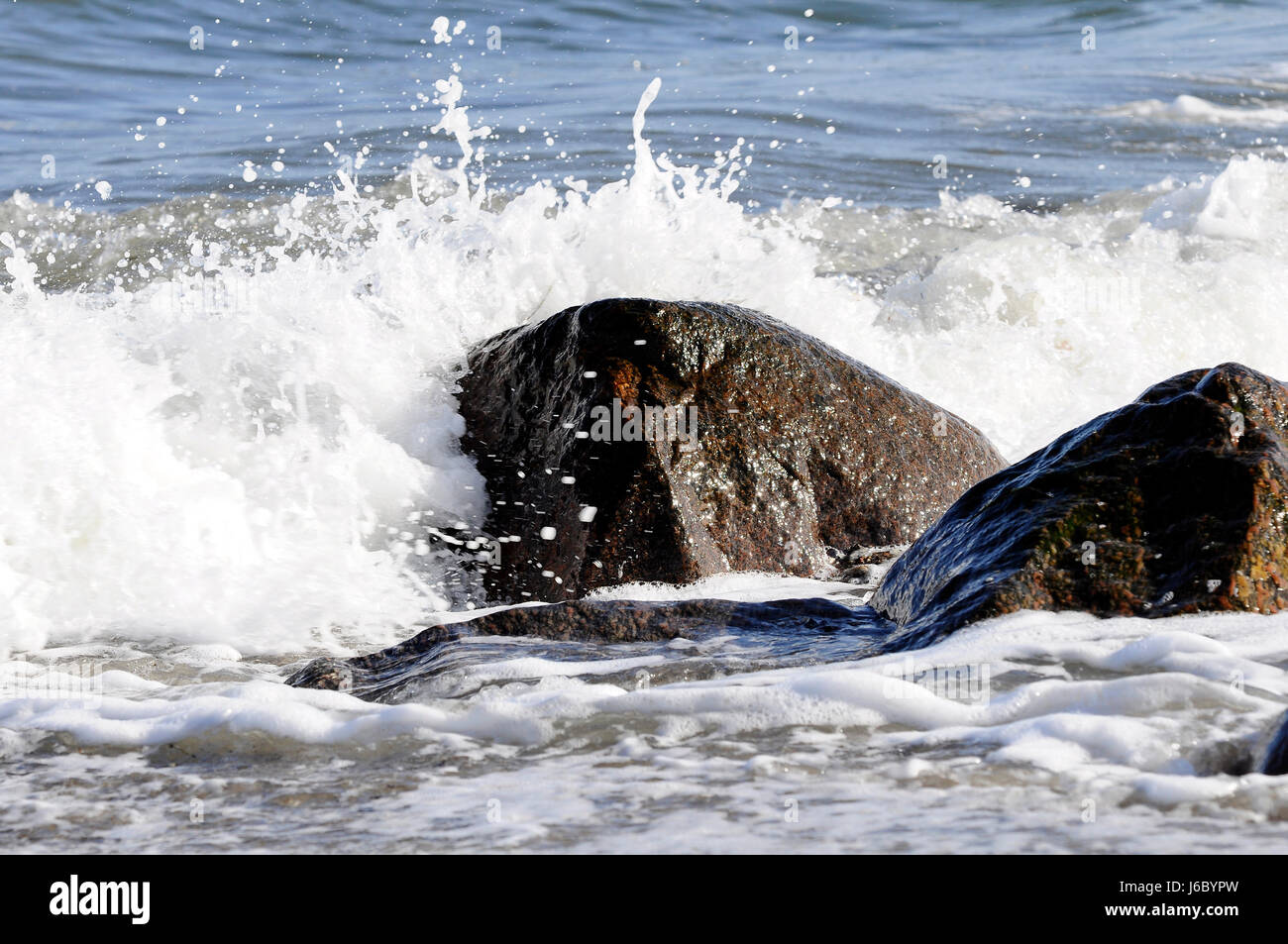 stone rock wave wet surf spray crest water object stone waves rock ...