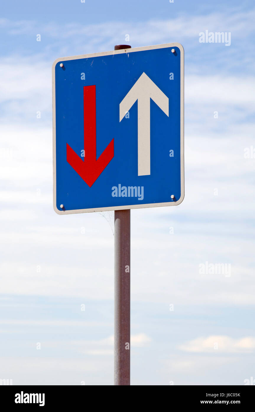 sign signal career oncoming traffic sign signal blue career traffic ...