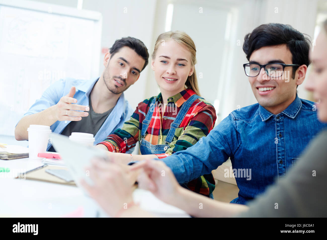 Happy learners hi-res stock photography and images - Alamy