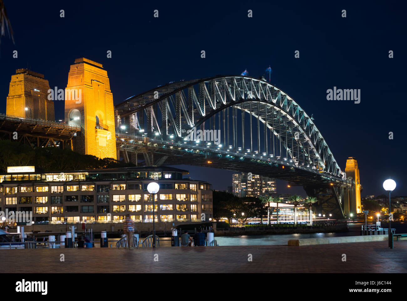 Sydney city skyline after dark. NSW, Australia Stock Photo - Alamy