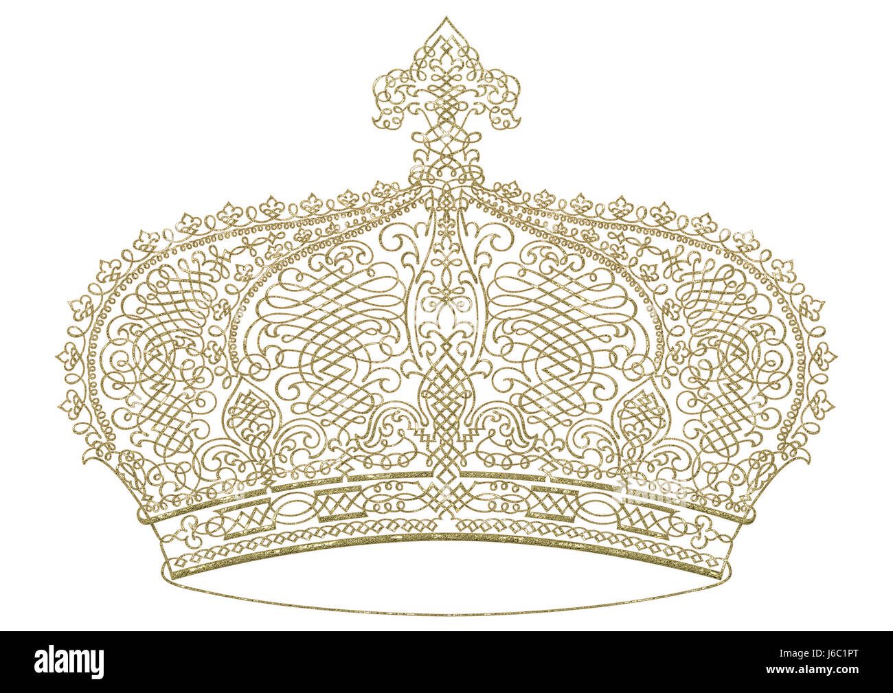 Golden jewel crown hi-res stock photography and images - Alamy