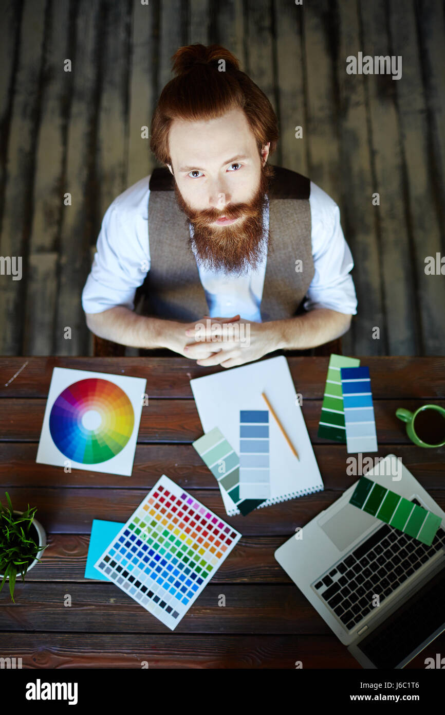 Portrait from above design hi-res stock photography and images - Alamy