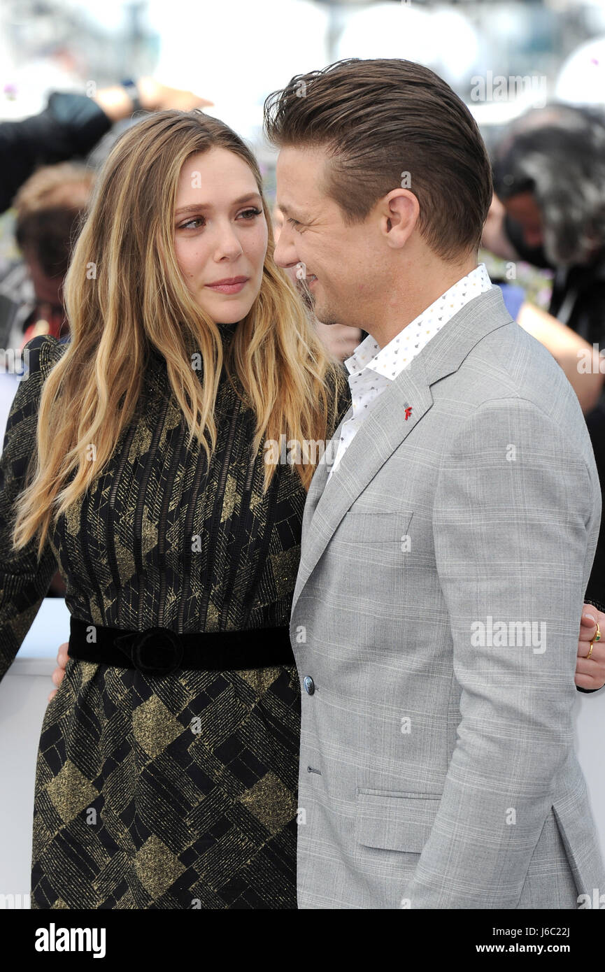 70th Cannes Film Festival 2017, Photocall film "Wind river". Pictured ...