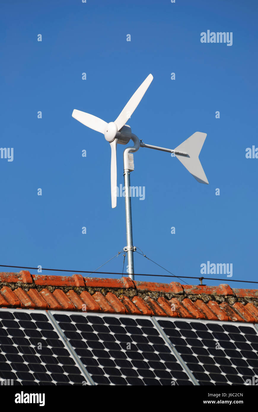 windmill regenerative solar photovoltaic photovoltaics wind blue ...