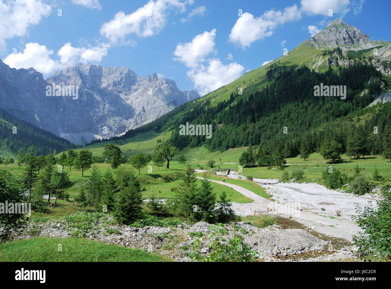 alps austria alpine landscape scenery countryside nature mountain blue ...