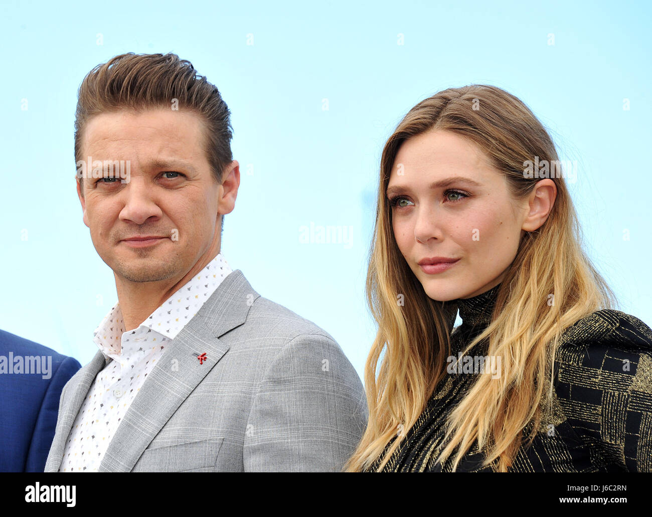 70Â°Cannes Film Festival 2017, Photocall film "Wind River ". Pictured ...