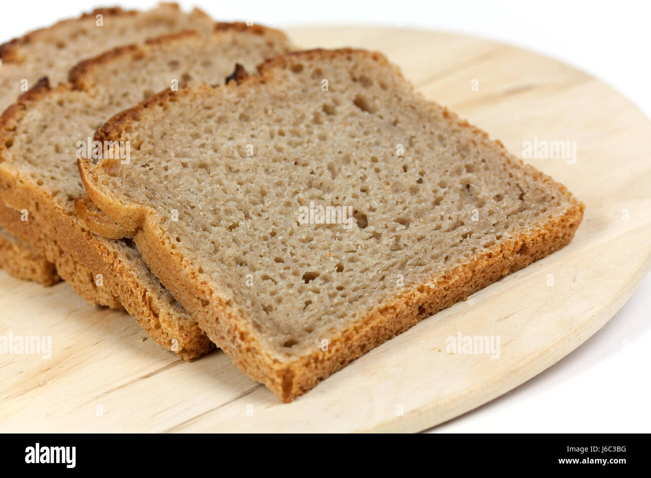 bread disc toast pastries baked slice wholemeal bread brown brownish ...