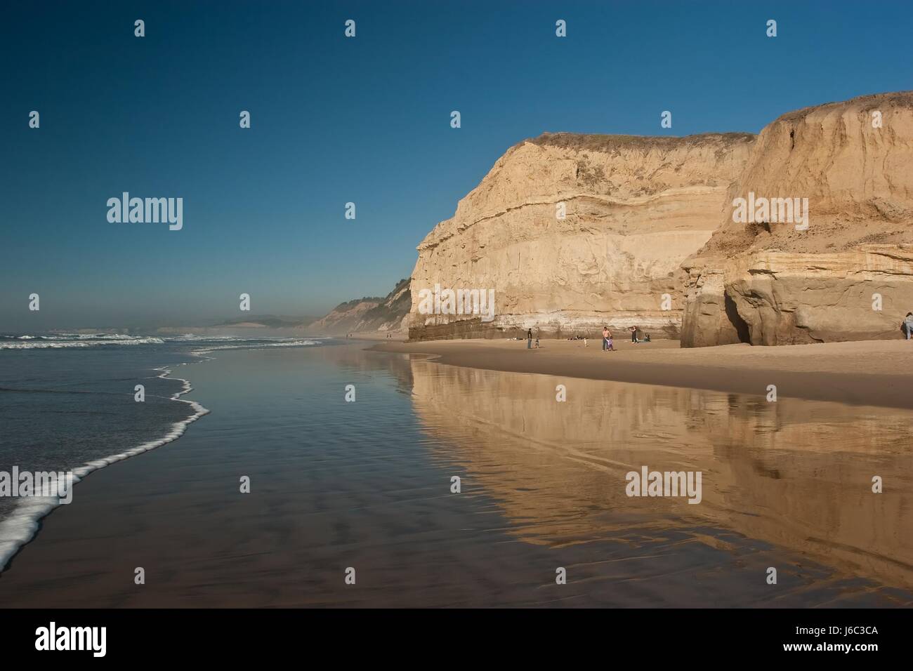 beach seaside the beach seashore california coast cliff salt water sea ...