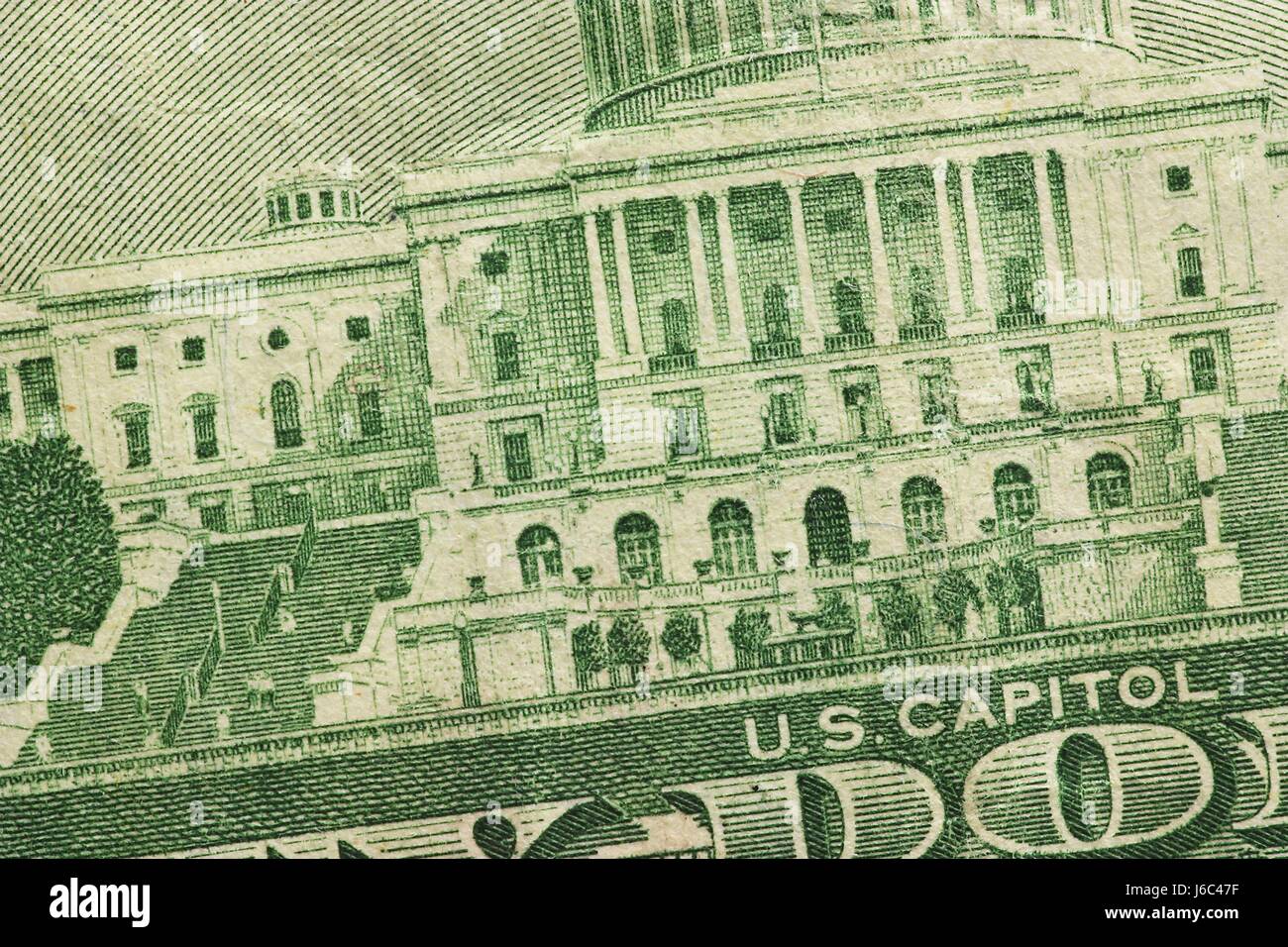 note memo dollar dollars currency ornate print medium corner official ...