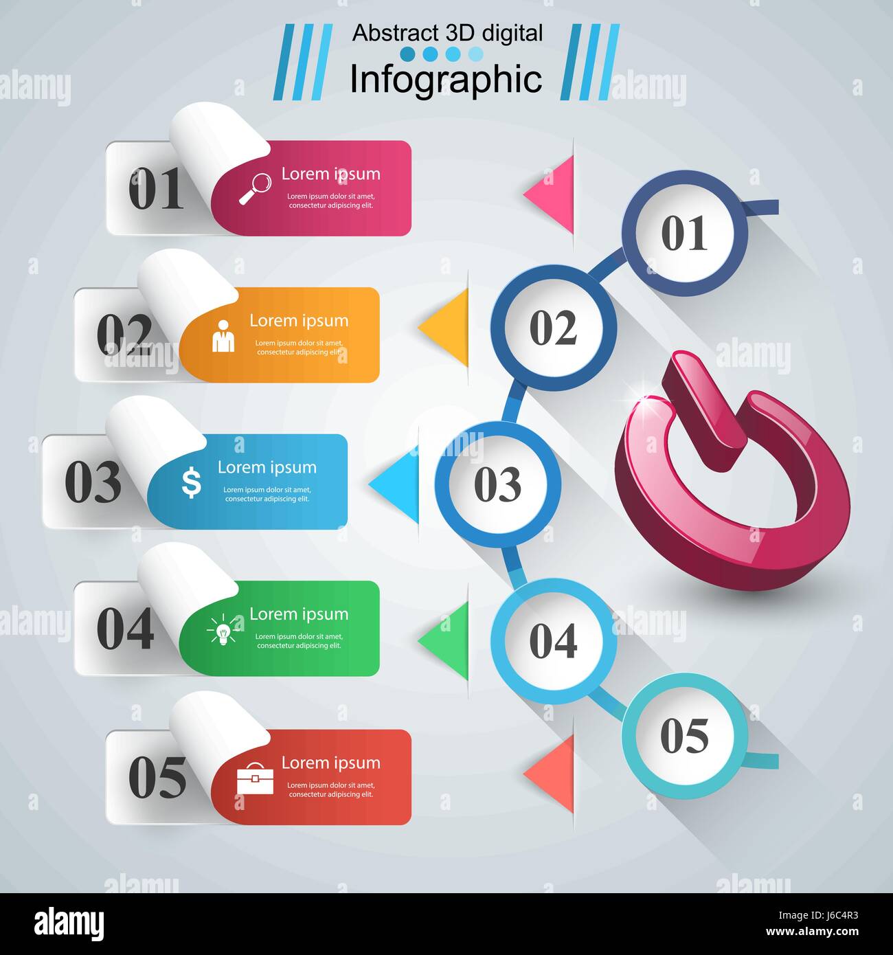Switch icon. Abstract business infographic Stock Vector Image & Art - Alamy