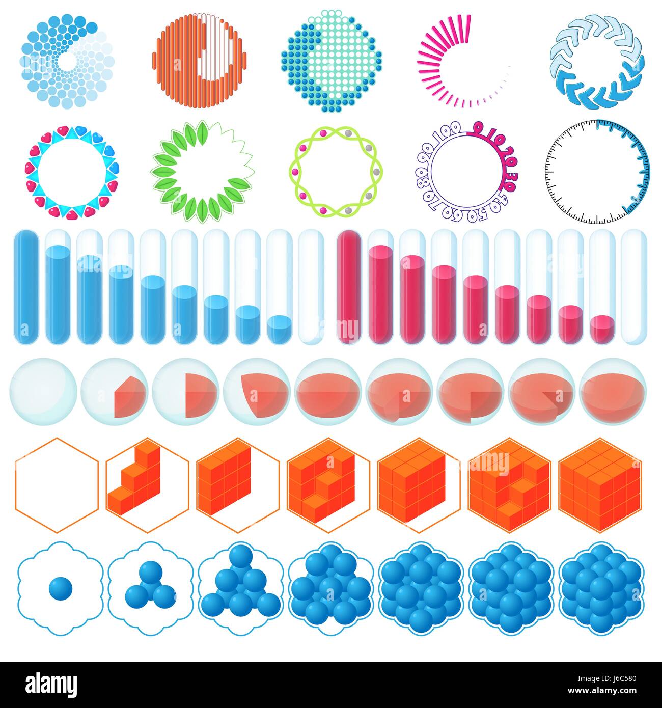 Preloaders vector icons indicator loading hi-res stock photography and ...
