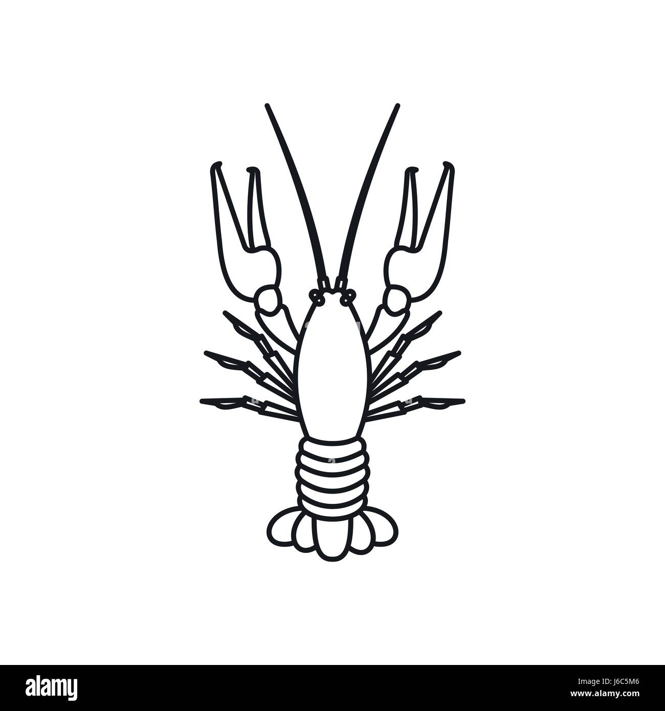 Crawfish claws Stock Vector Images - Alamy