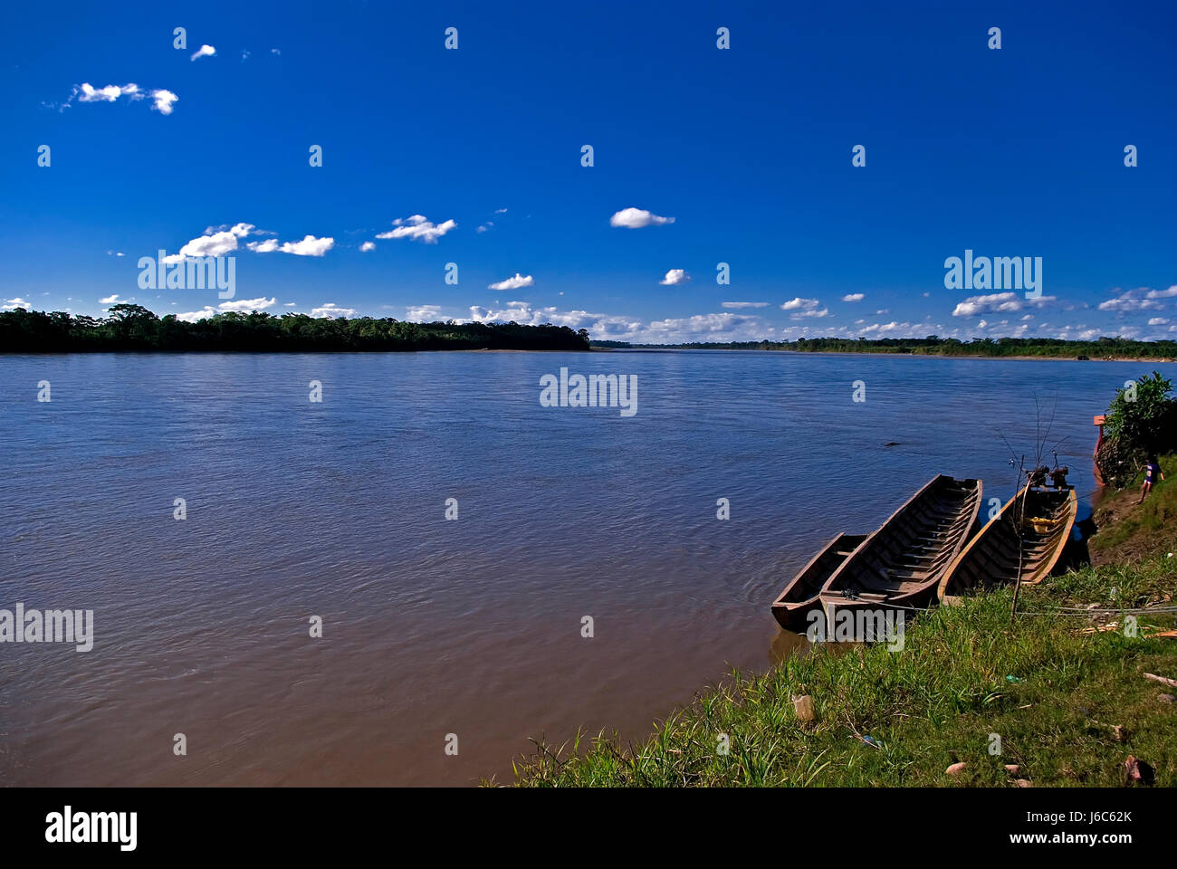 virgin forest summer summerly bolivia amazon river water blue stone ...