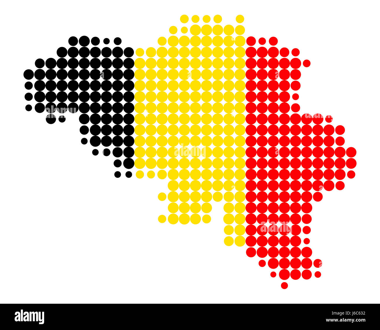 map and flag of belgium Stock Photo - Alamy
