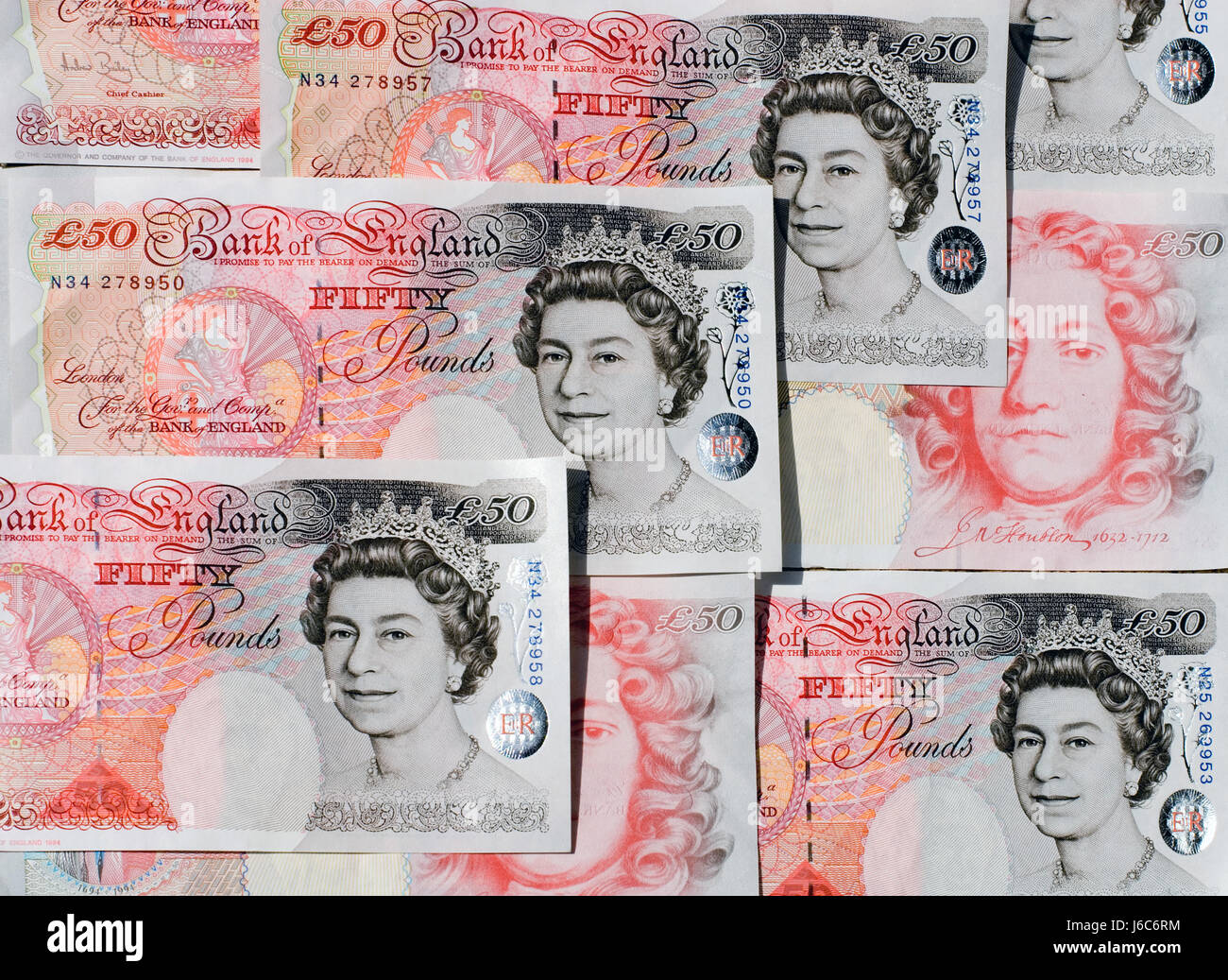 50 pounds banknote queen elizabeth hi-res stock photography and images ...