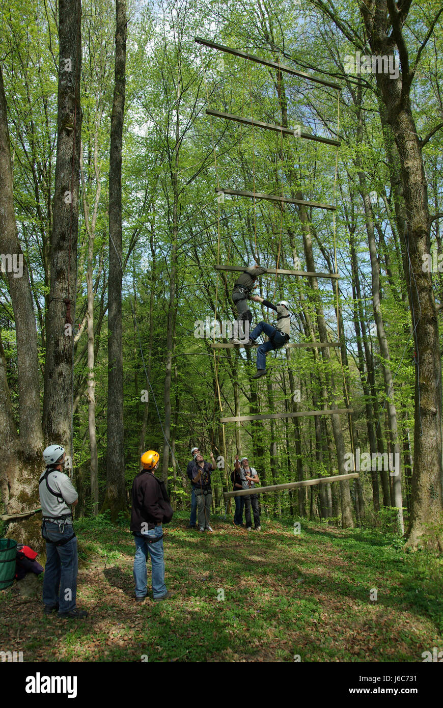 rise climb climbing ascend uphill tread clamber challenge cooperation ...