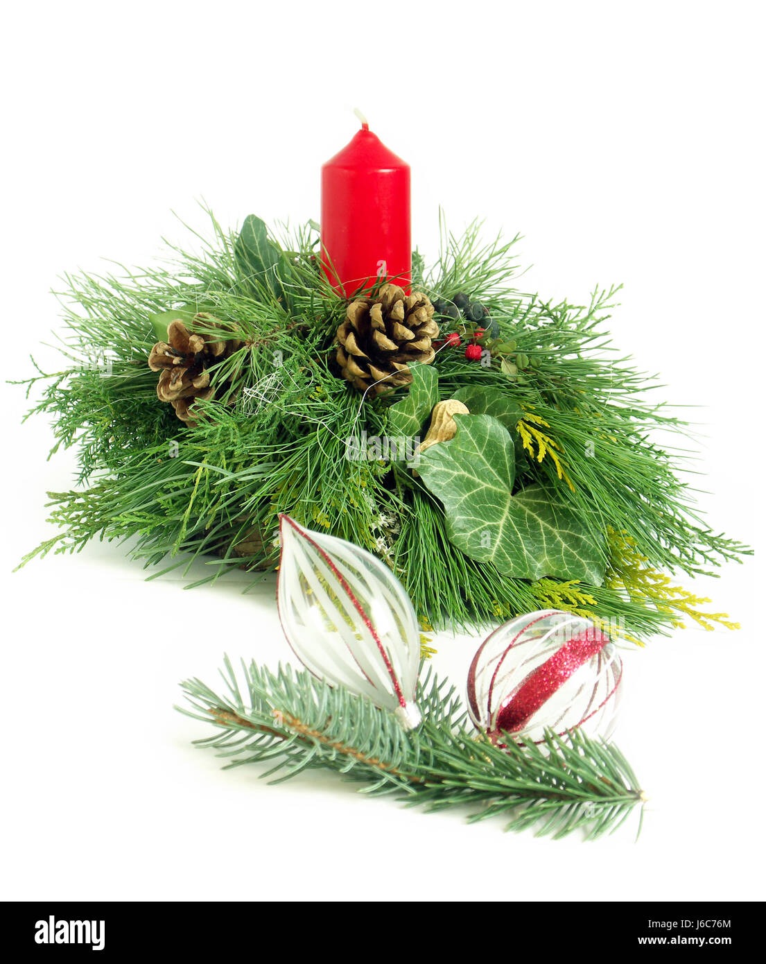 isolated candle advent decoration christmas wreath backdrop background ...