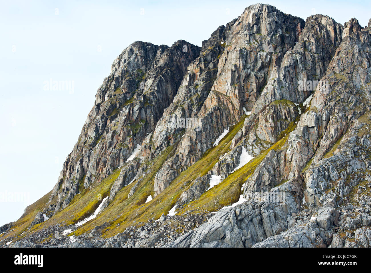 Svalbard (Spitsbergen), Norwegian archipelago in the Arctic Ocean Stock ...