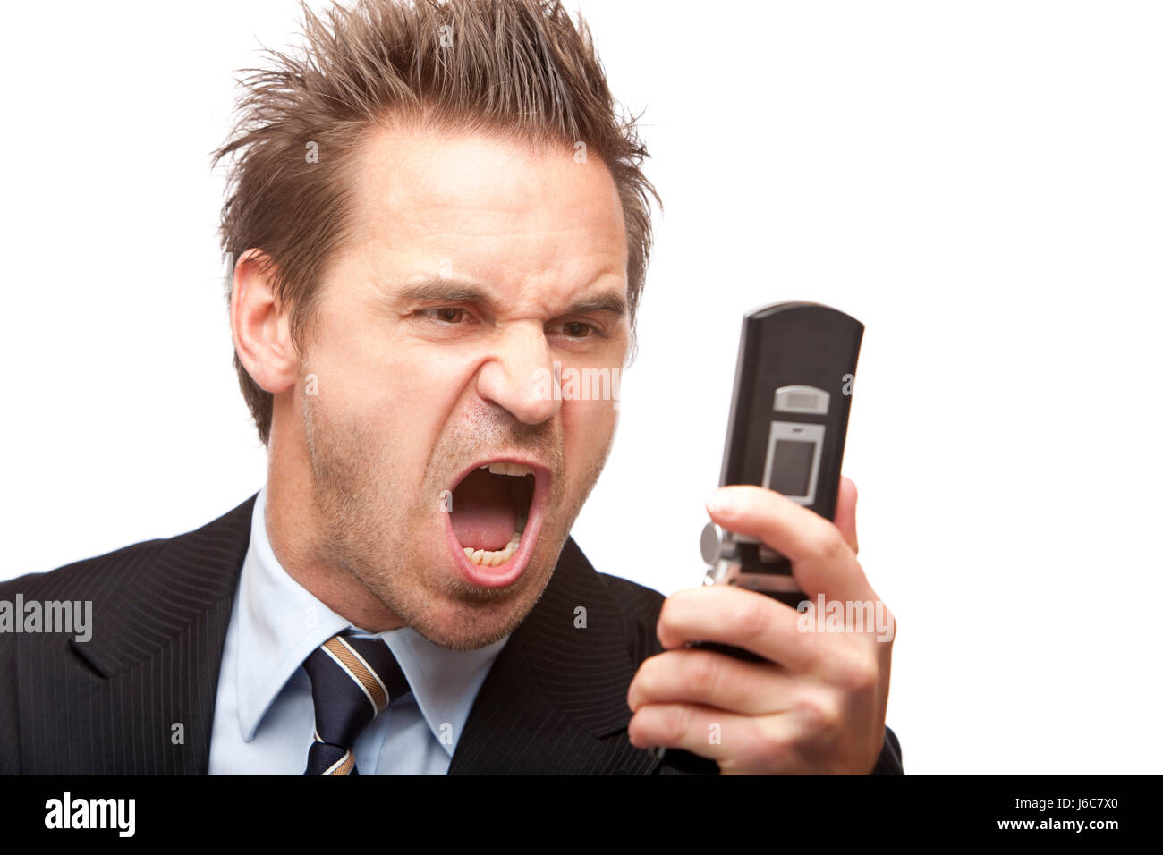 telephone phone business man businessman anger resentment annoy mobile ...