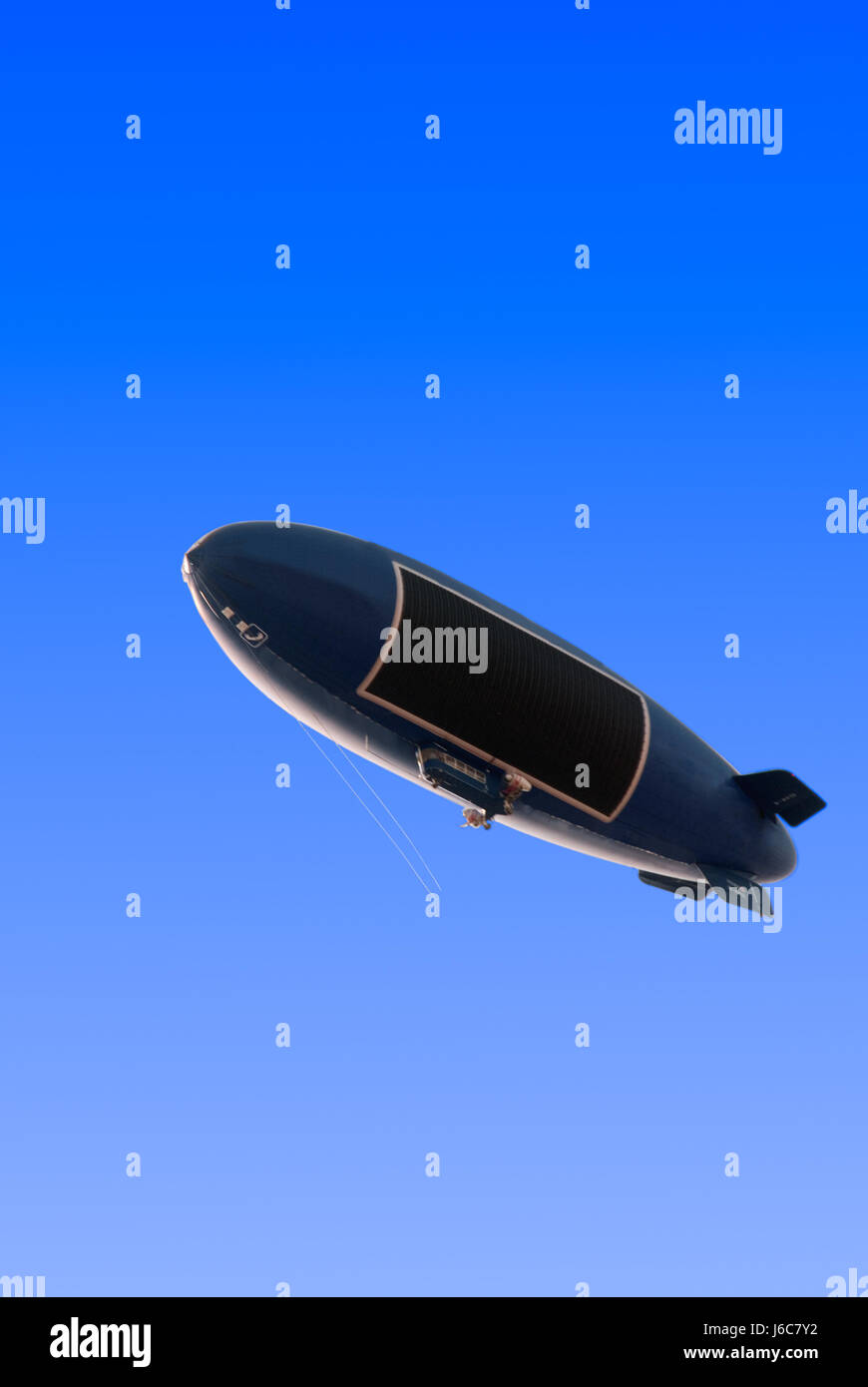 Blimp advertising airship hi-res stock photography and images - Alamy