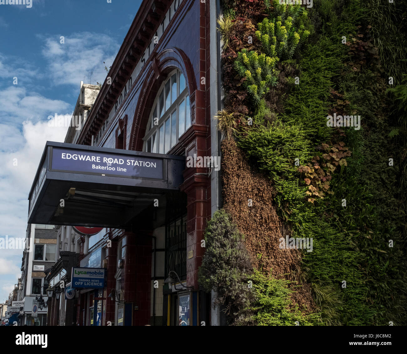 Edgeware Road station Stock Photo - Alamy