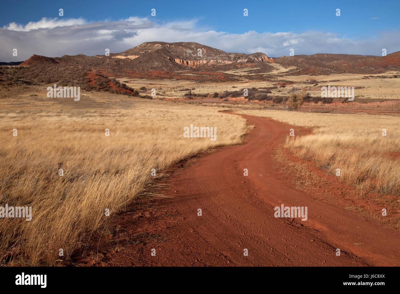 desert wasteland windy cliff ranch road street hill mountains desert ...