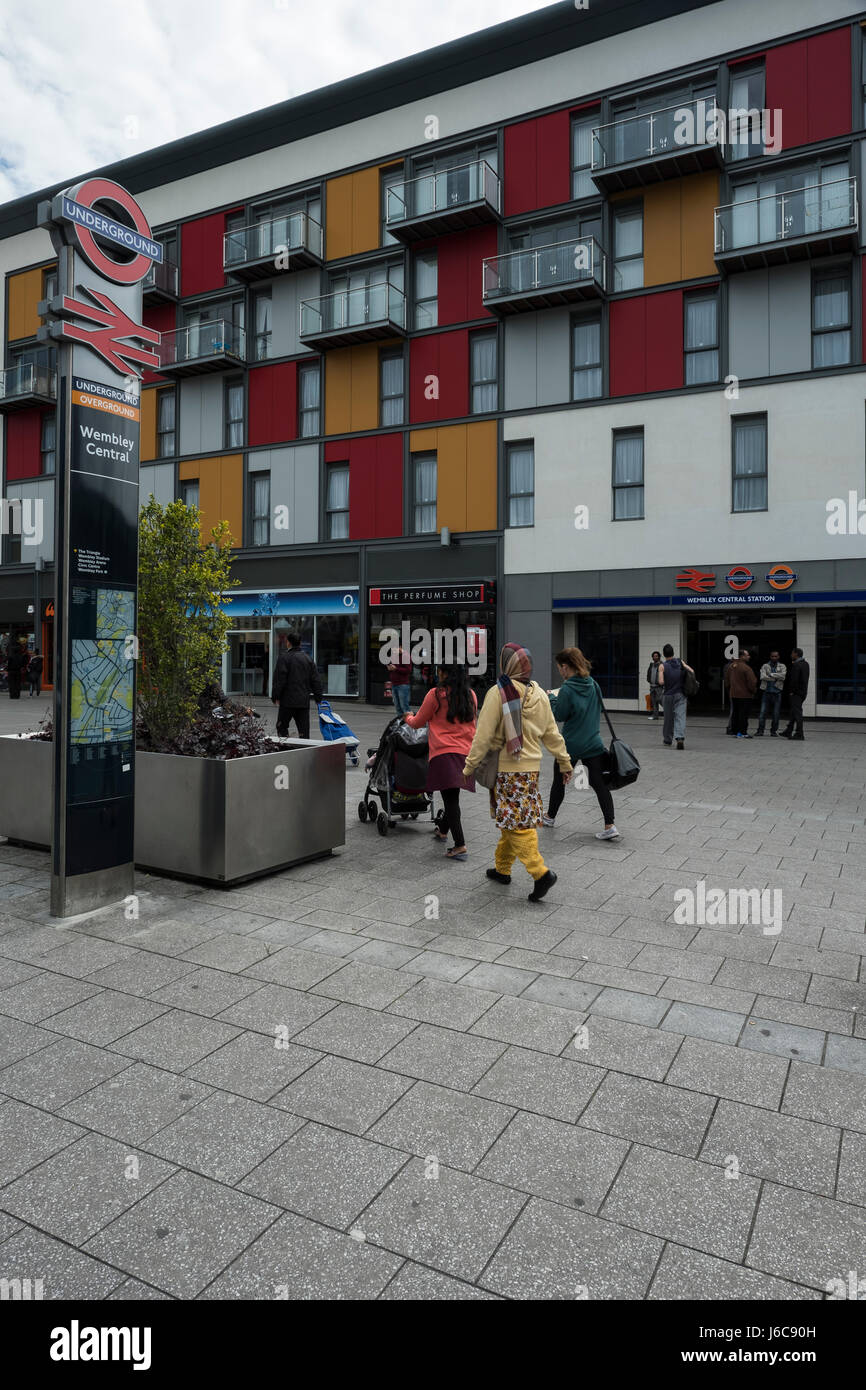 Wembley central tube hi-res stock photography and images - Alamy