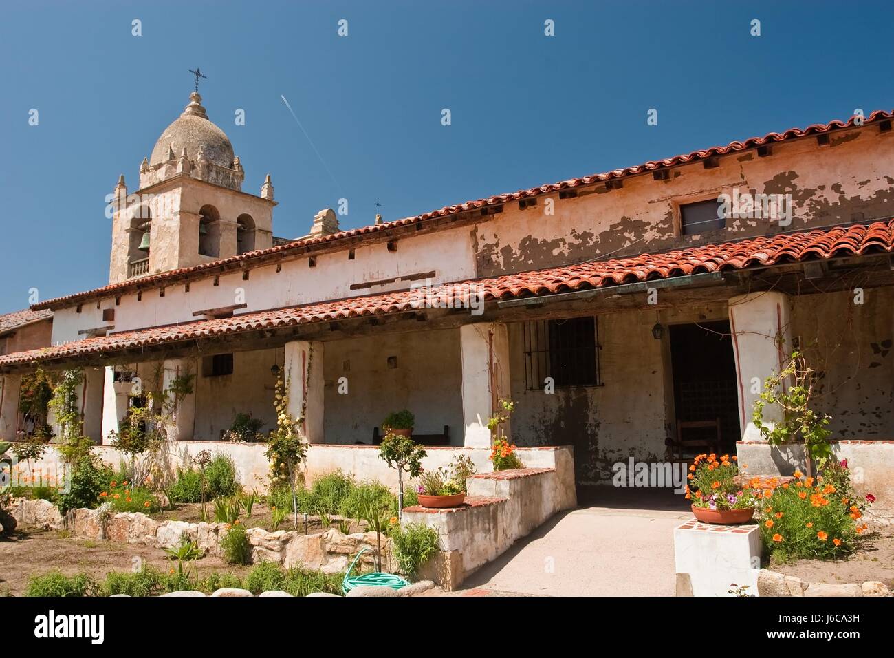 historical church california landmark mission building tower travel ...