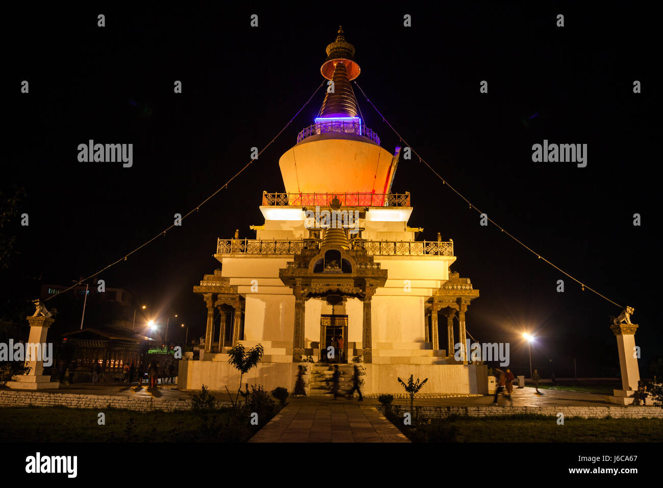 Thimphu Memorial Chorten Stock Photo - Alamy