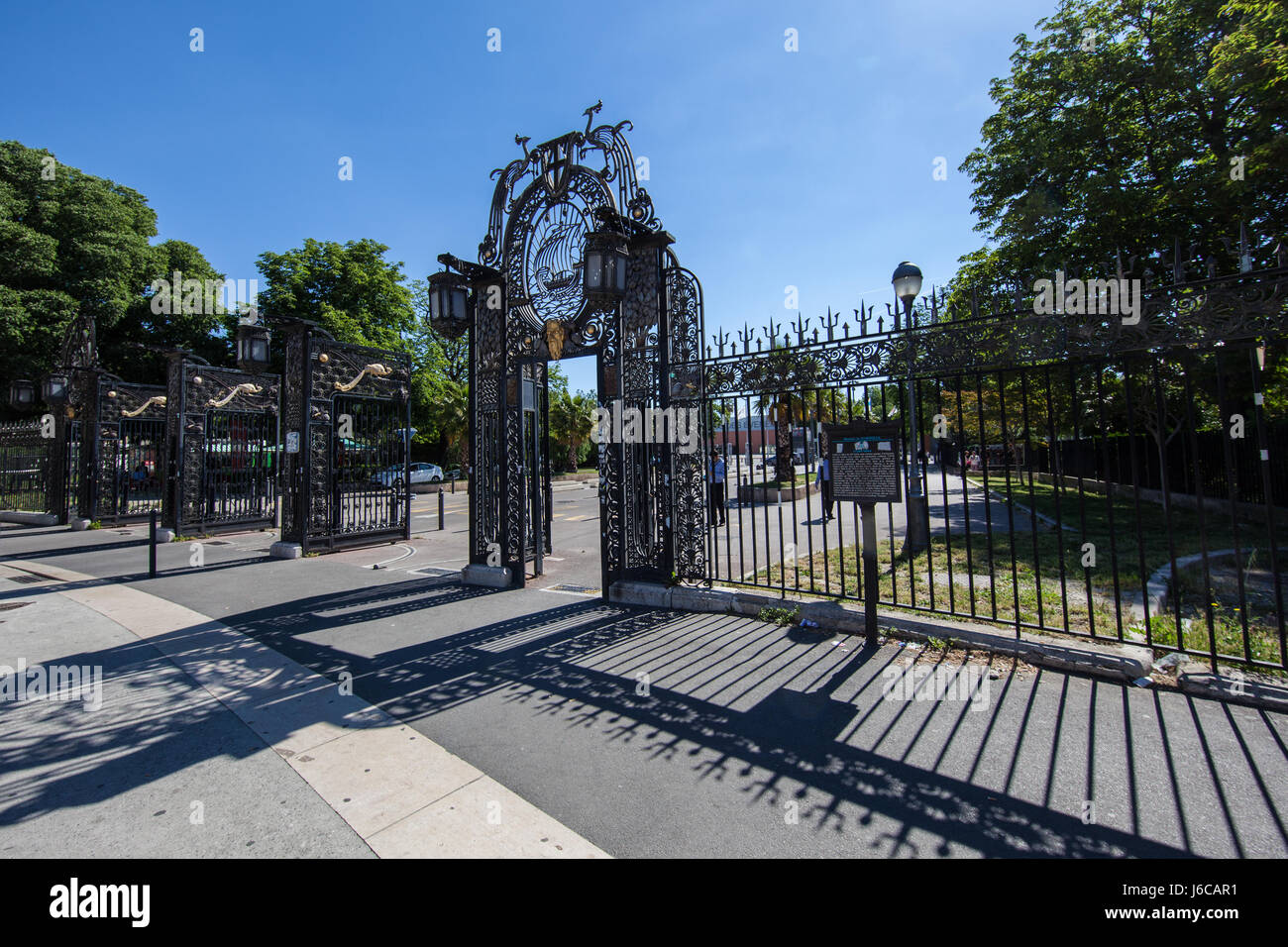 Marseille Chanot Parc des expositions : Main entrance on Rond Point du ...