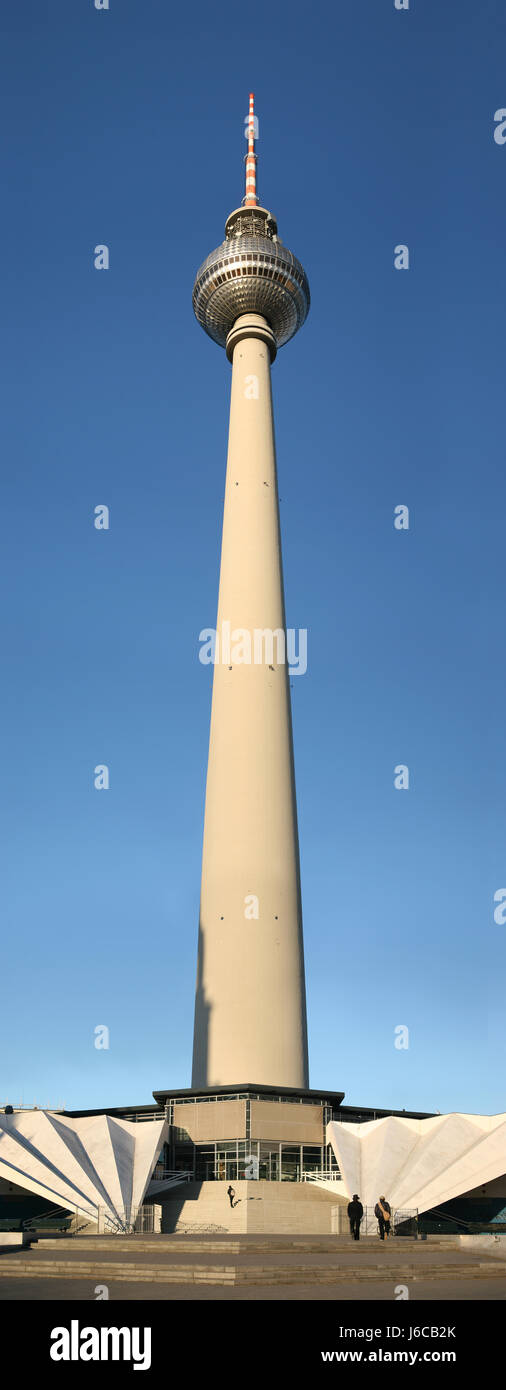 tower europe berlin germany german federal republic television tower ...