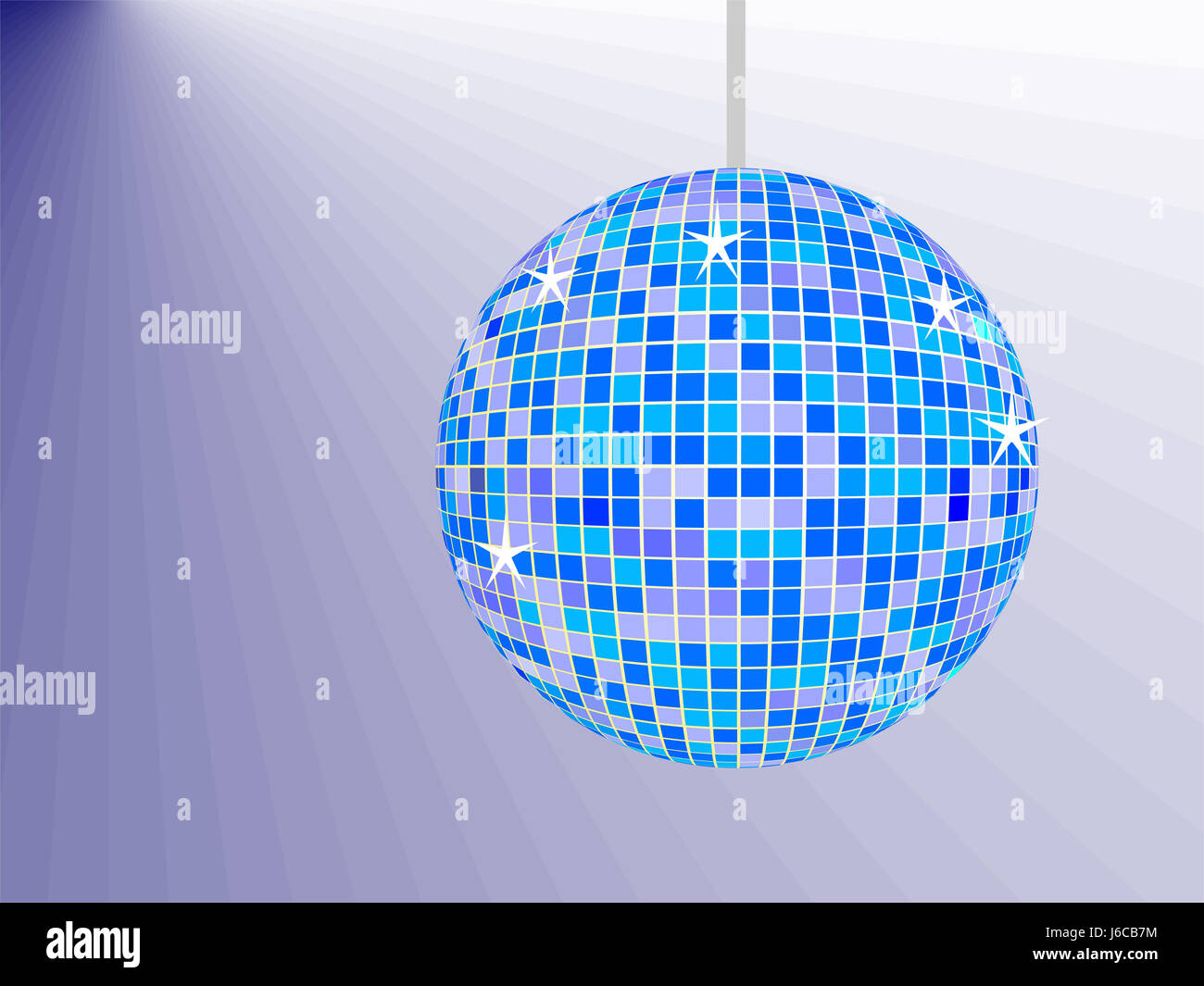 blue disco ball Stock Photo - Alamy