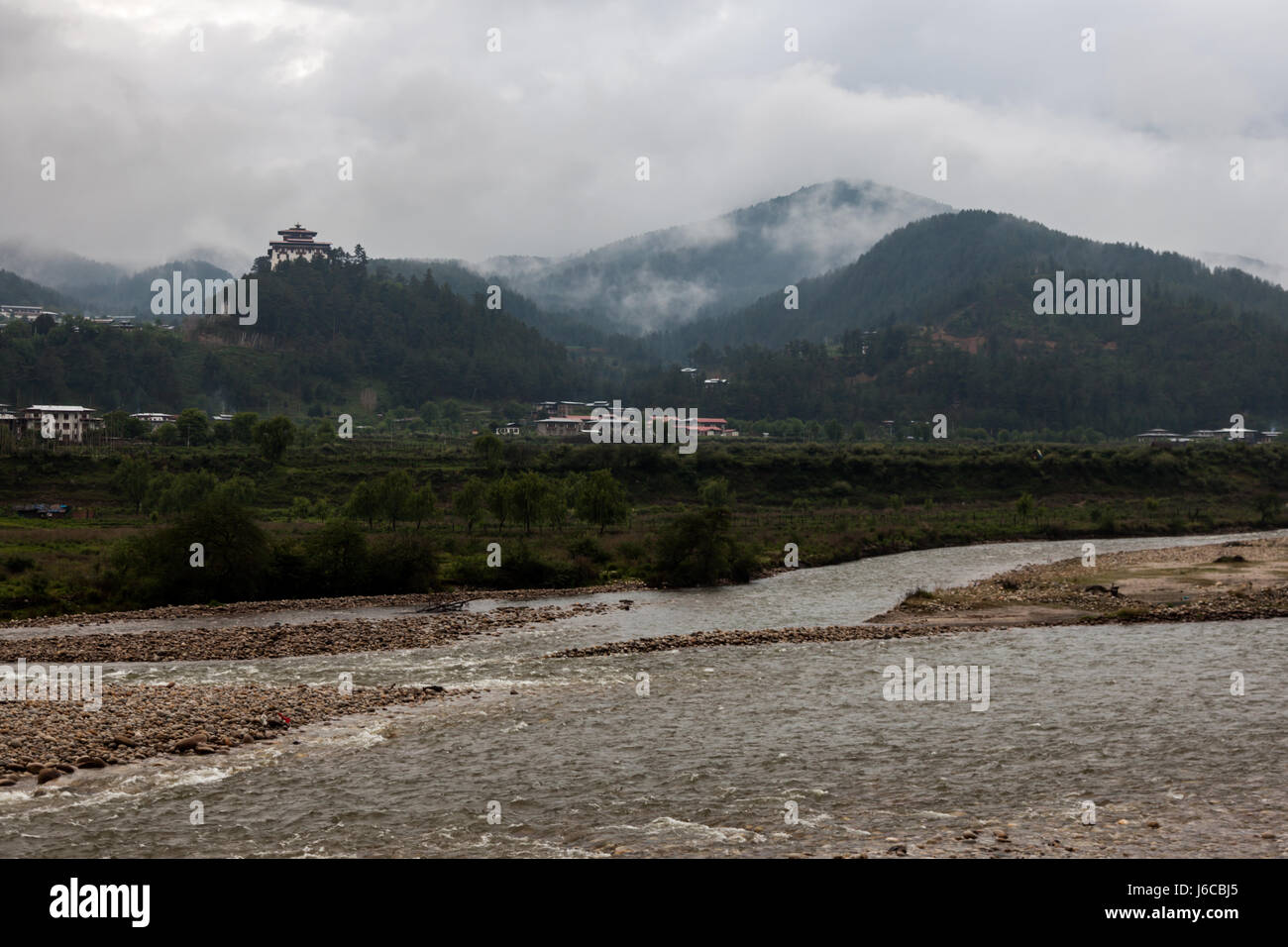 Bumthang in Bhutan Stock Photo - Alamy