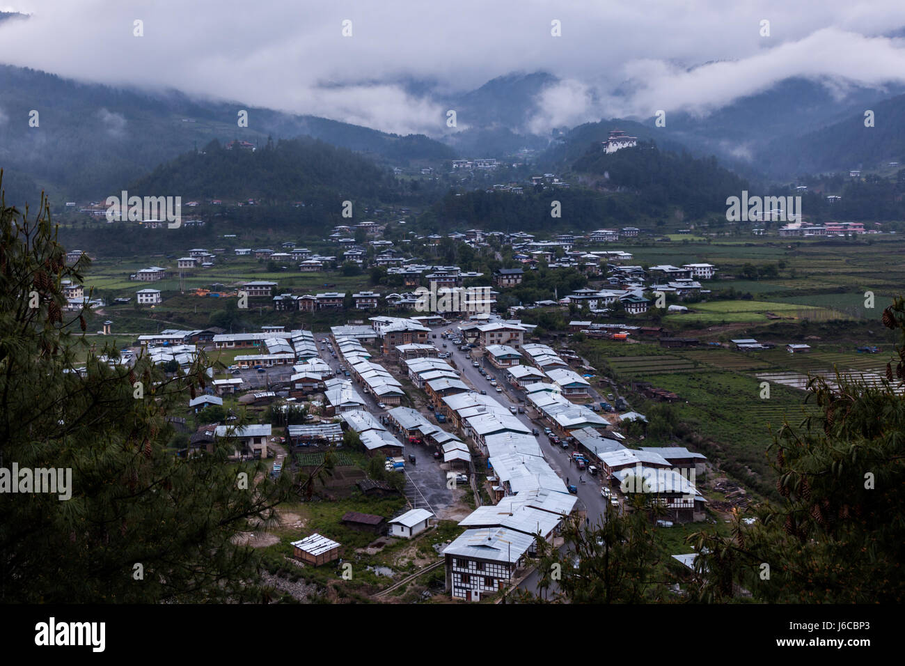 Bumthang in Bhutan Stock Photo - Alamy