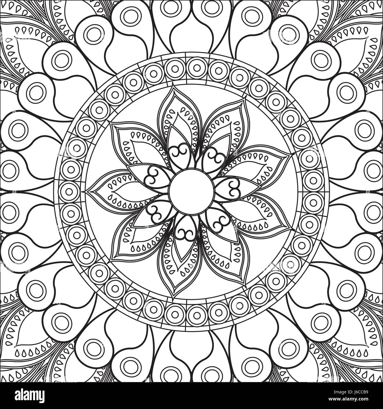 Mandala Vector High Resolution Stock Photography and Images - Alamy
