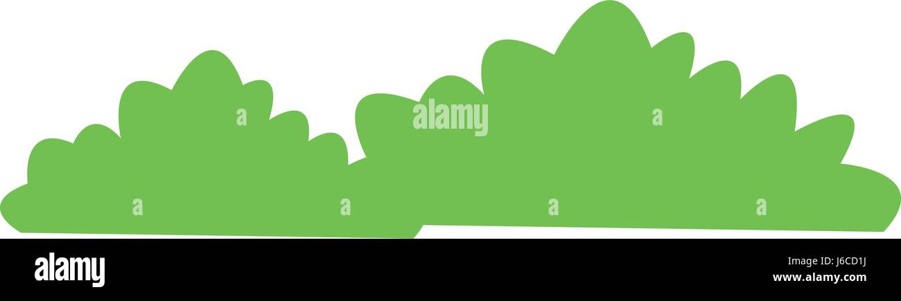 cartoon bush natural fprest comic Stock Vector Image & Art - Alamy