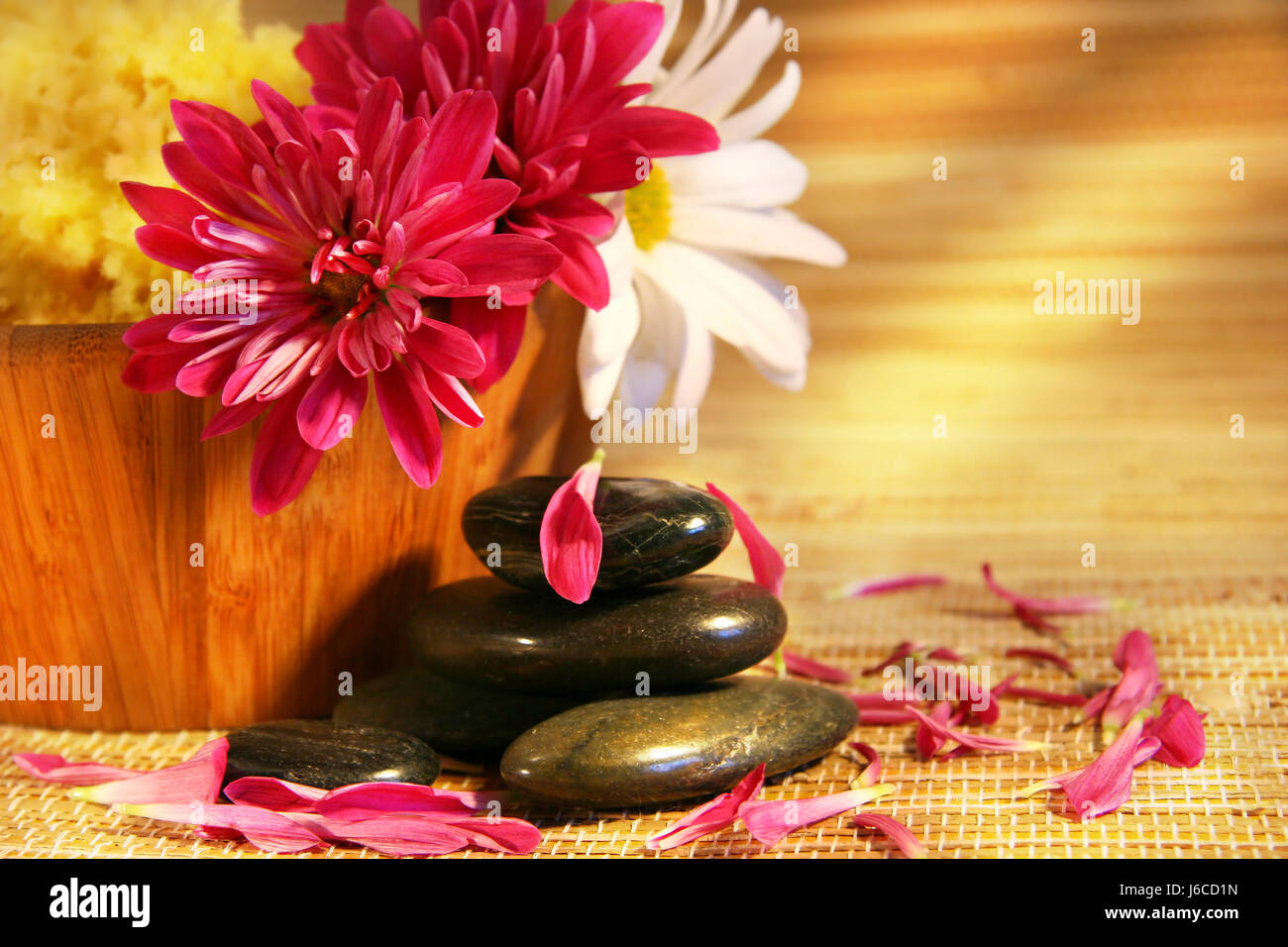 relaxation stone romantic flower flowers plant freshness wellness ...