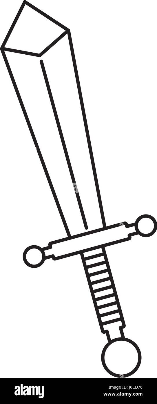 cartoon sword weapon war metal comic Stock Vector Image & Art - Alamy