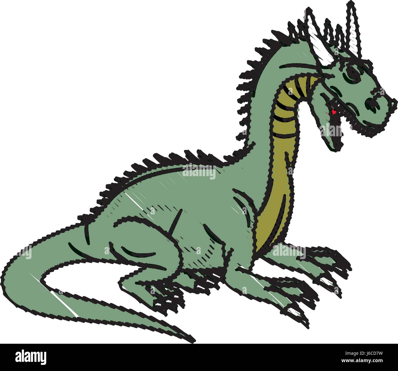 fairy tale dragon animal mystic fantasy Stock Vector Image & Art - Alamy