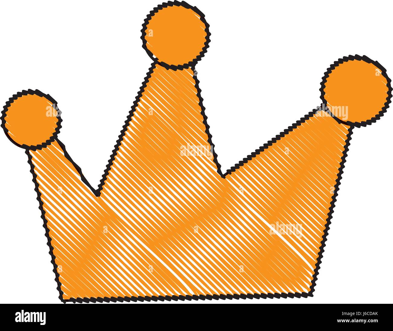 cartoon crown royal fairy tale emblem Stock Vector Image & Art - Alamy