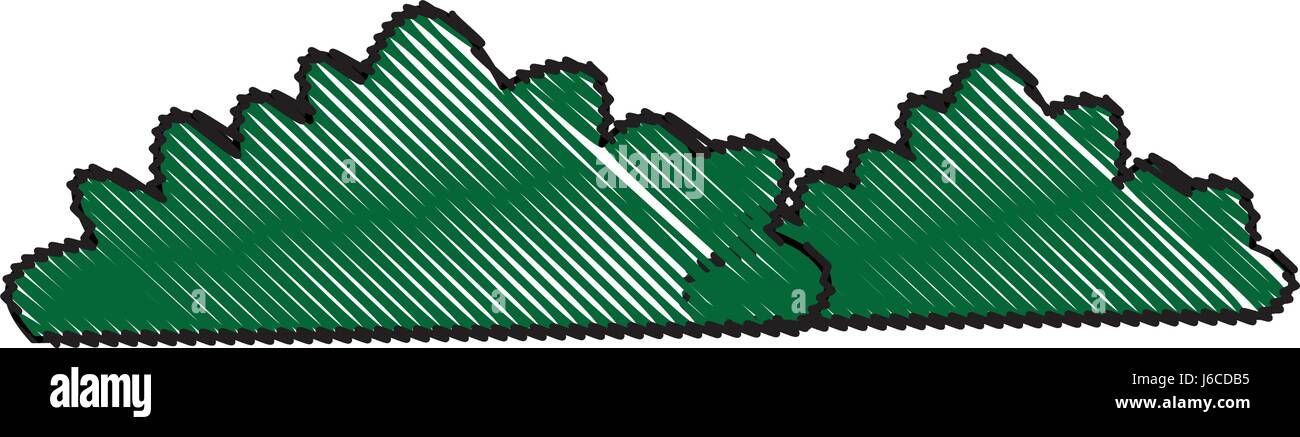 cartoon bush natural fprest comic Stock Vector Image & Art - Alamy