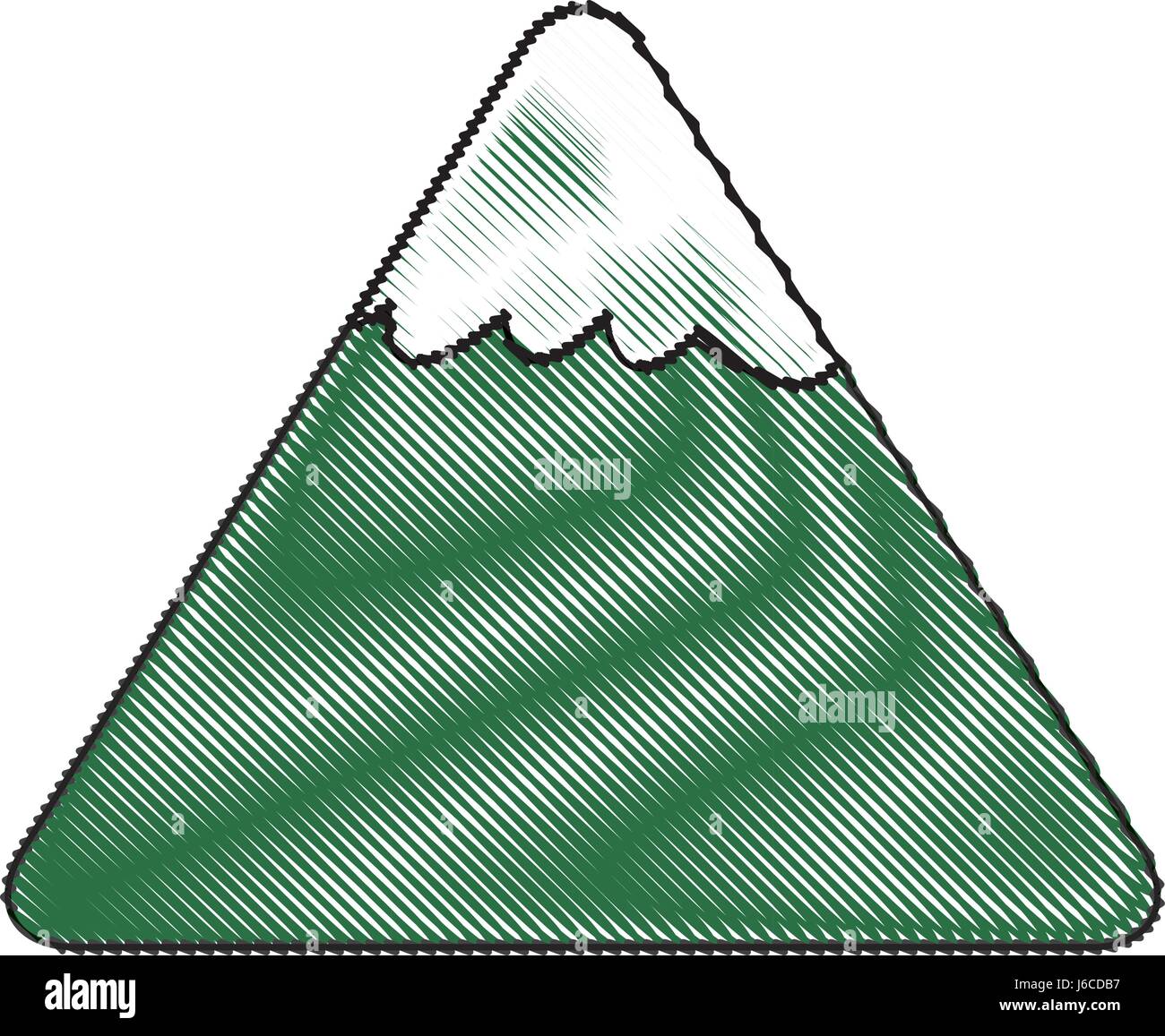 Snow Mountain Cartoon Design High Resolution Stock Photography and ...