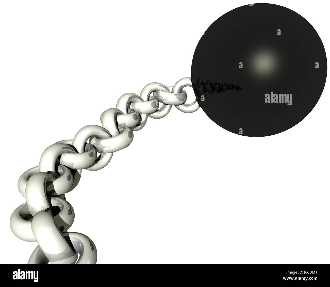 chain freedom liberty brig jail chains linked link object isolated ...