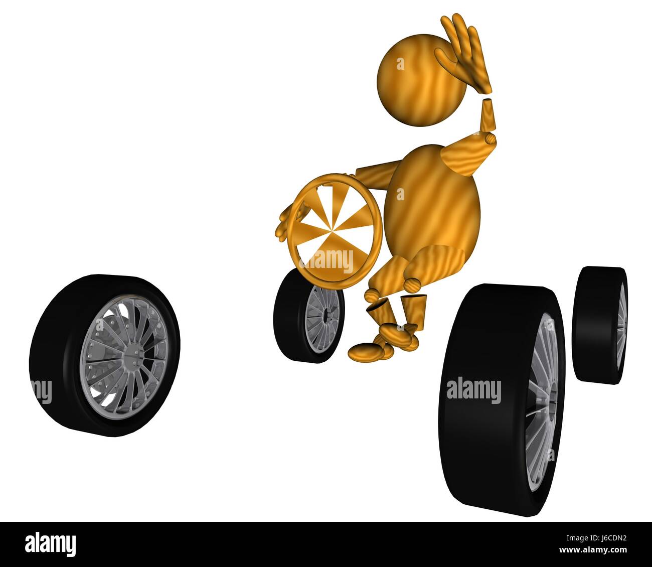 driver object isolated model design project concept plan draft wheel ...