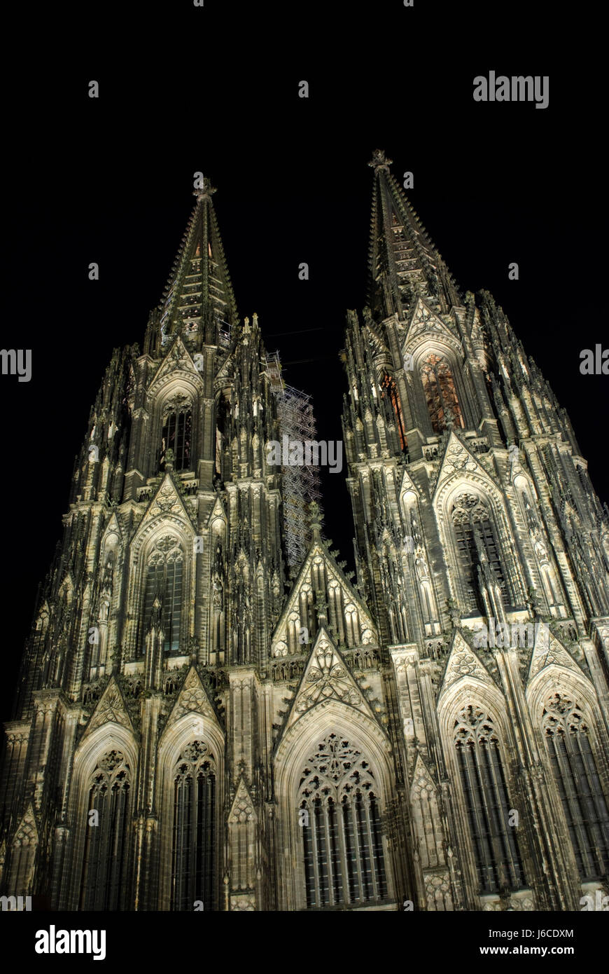 church cologne cathedral sight view outlook perspective vista panorama ...