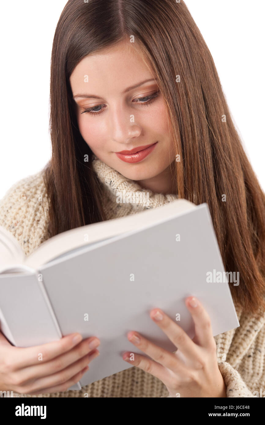 woman winter brown brownish brunette portrait delighted unambitious ...