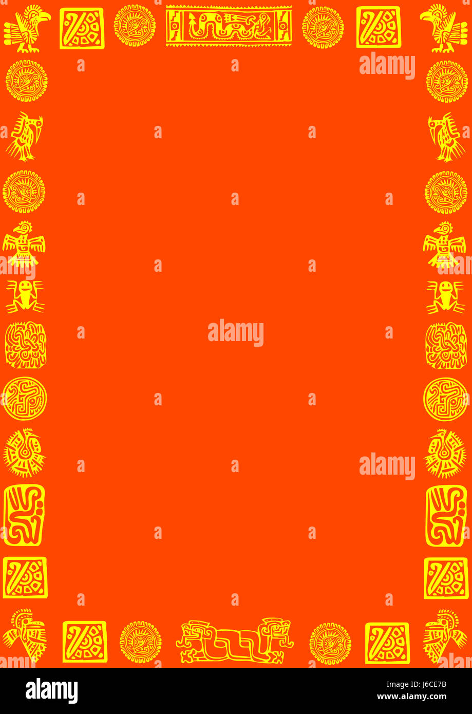 sign signal golden symbols edge mexico backdrop background red sign ...