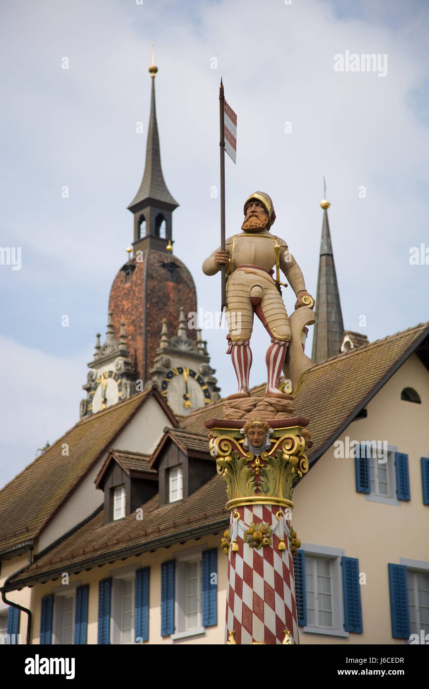 statue house building story houses church city town monument statue old ...