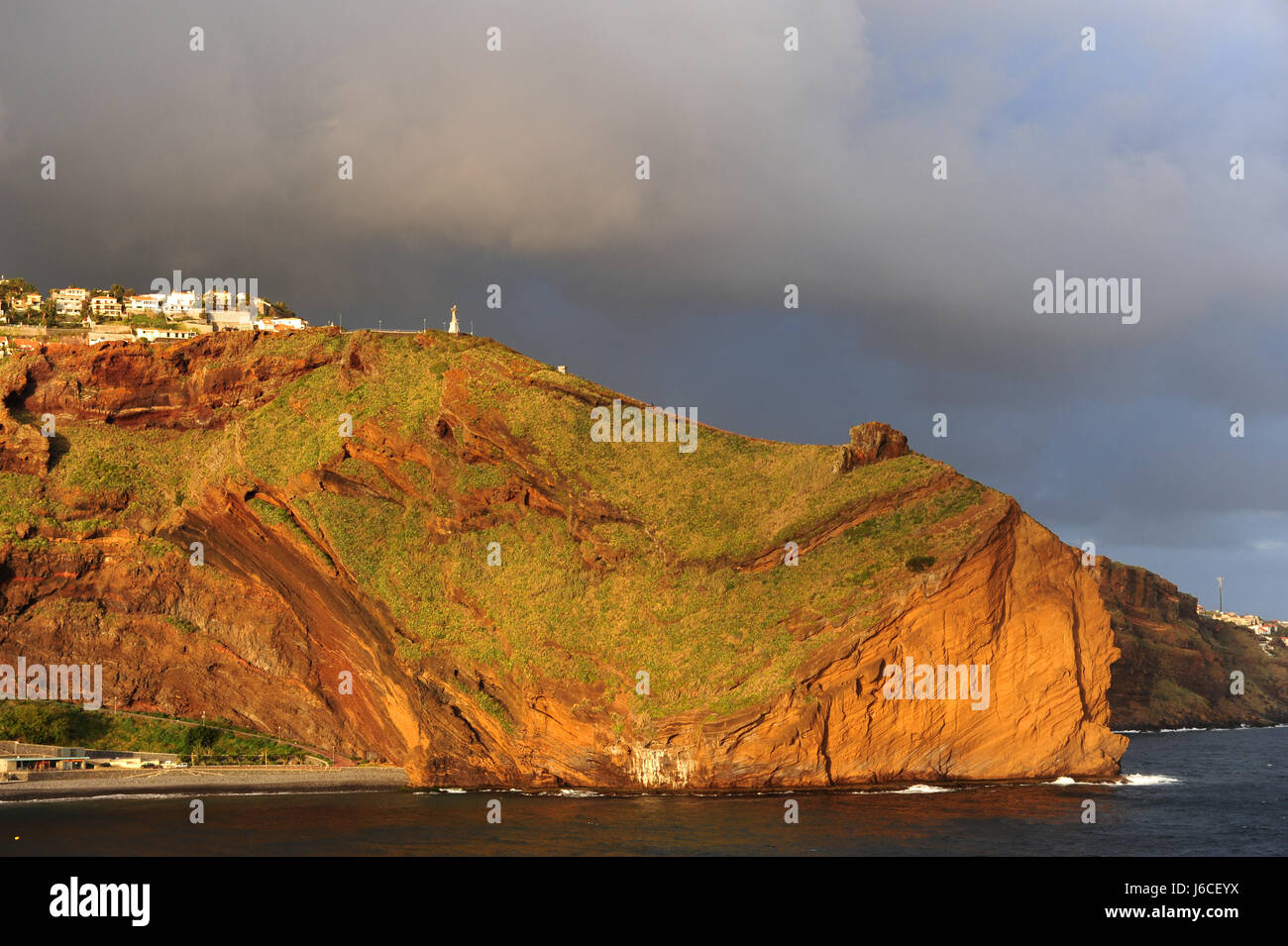 rock atlantic ocean salt water sea ocean water isle island green rock ...